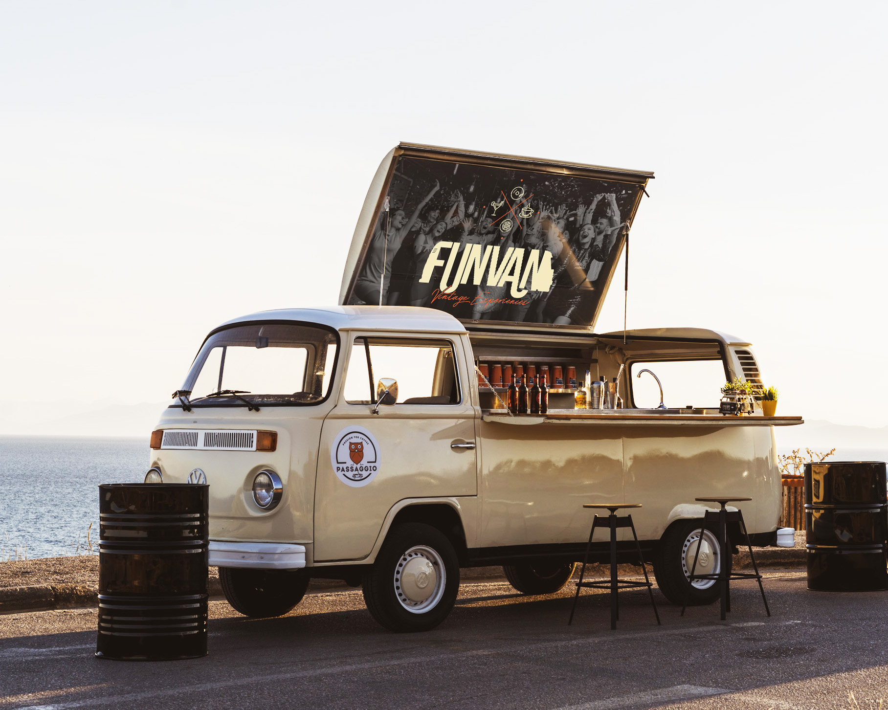 FUNVAN - Vintage T2 vans για κάθε είδους event, party, promotion κλπ.