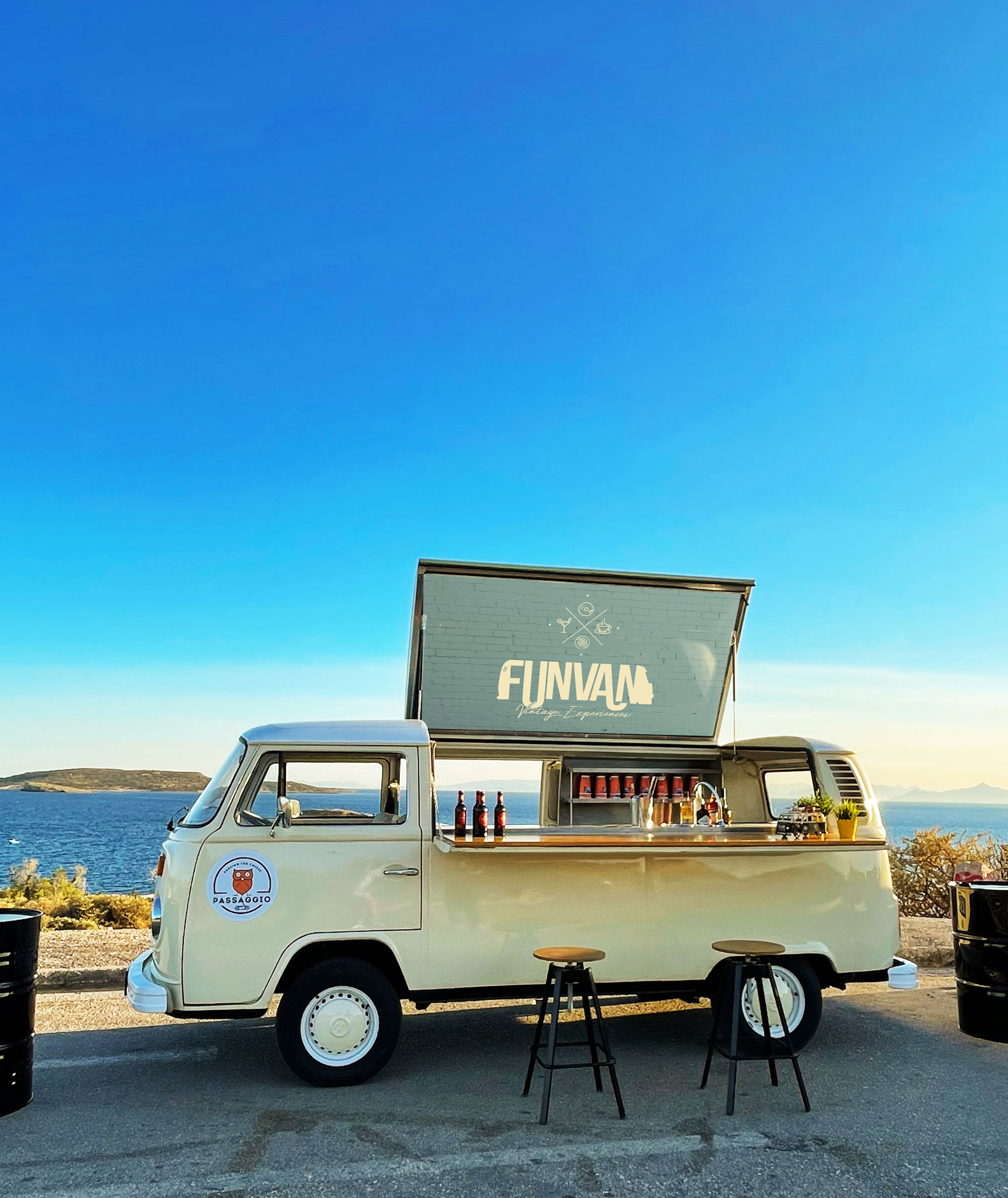 FUNVAN - Vintage T2 vans για κάθε είδους event, party, promotion κλπ.